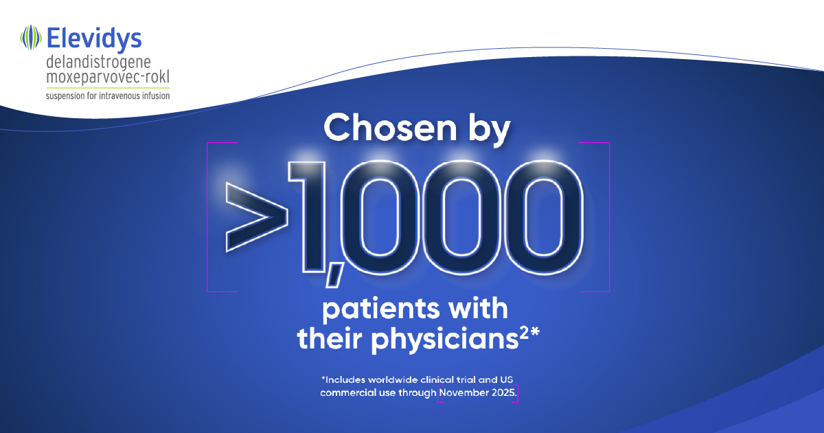 ELEVIDYS (delandistrogene moxeparvovec-rokl) for healthcare professionals